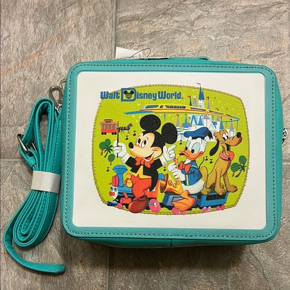 Loungefly | Bags | Disney World Loungefly 5th Anniversary Crossbody Bag ...